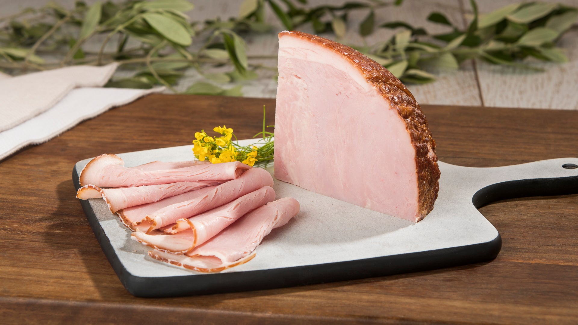 KACZANOWSKI & CO Imperial Ham portion 900g-2kg $24.99kg – Bartuccio's Fresh